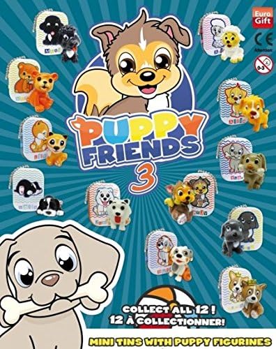 Puppy Friends Mini Tins & Figurines-Series 3- Set of 4: Amazon.co.uk ...