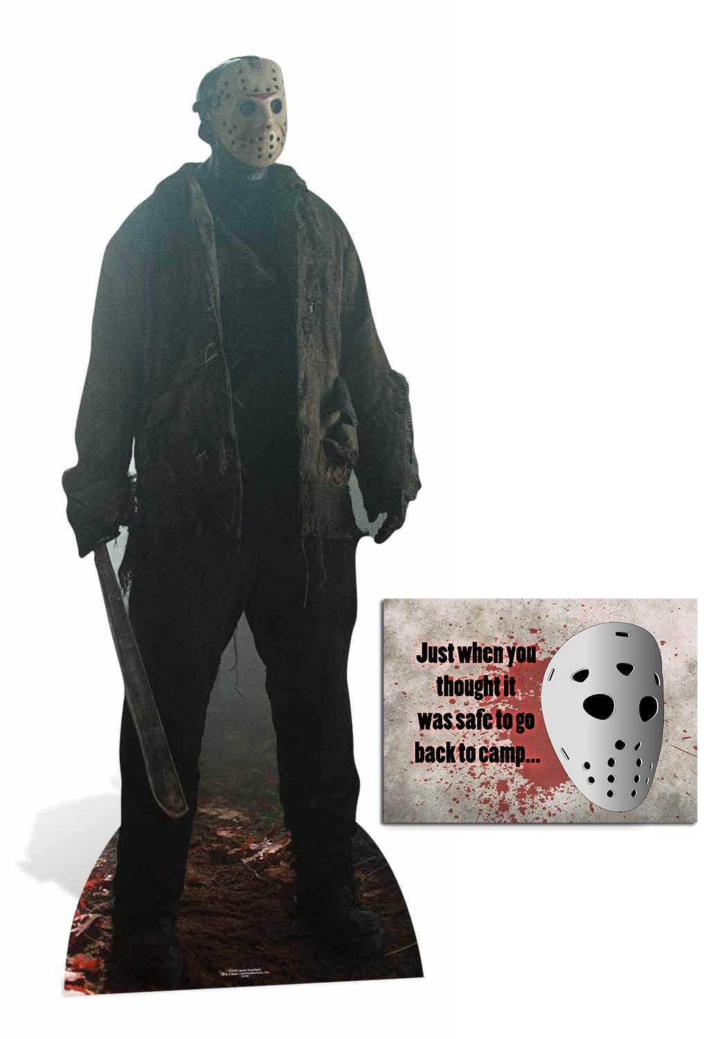 Fan Pack Jason Voorhees Friday The 13 Th Lifesize Cardboard ...