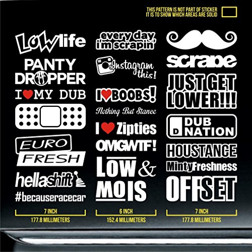 Compare Price: tuner decals - on StatementsLtd.com