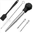 Amazon.com: Viwehots Turkey Bsater, Stainless Steel Turkey Baster ...