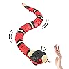 FauKait Smart Sensing Snake Toy,Interactive Toys Snake for Kids, Cats&Dog Kitten Toys USB ...