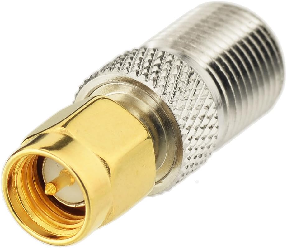 Eightwood SMA 4G Antenna Adapter SMA Male to F-Type Female Straight ...