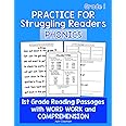 Amazon.com: Phonics Practice for Struggling Readers 1st Grade Workbook ...