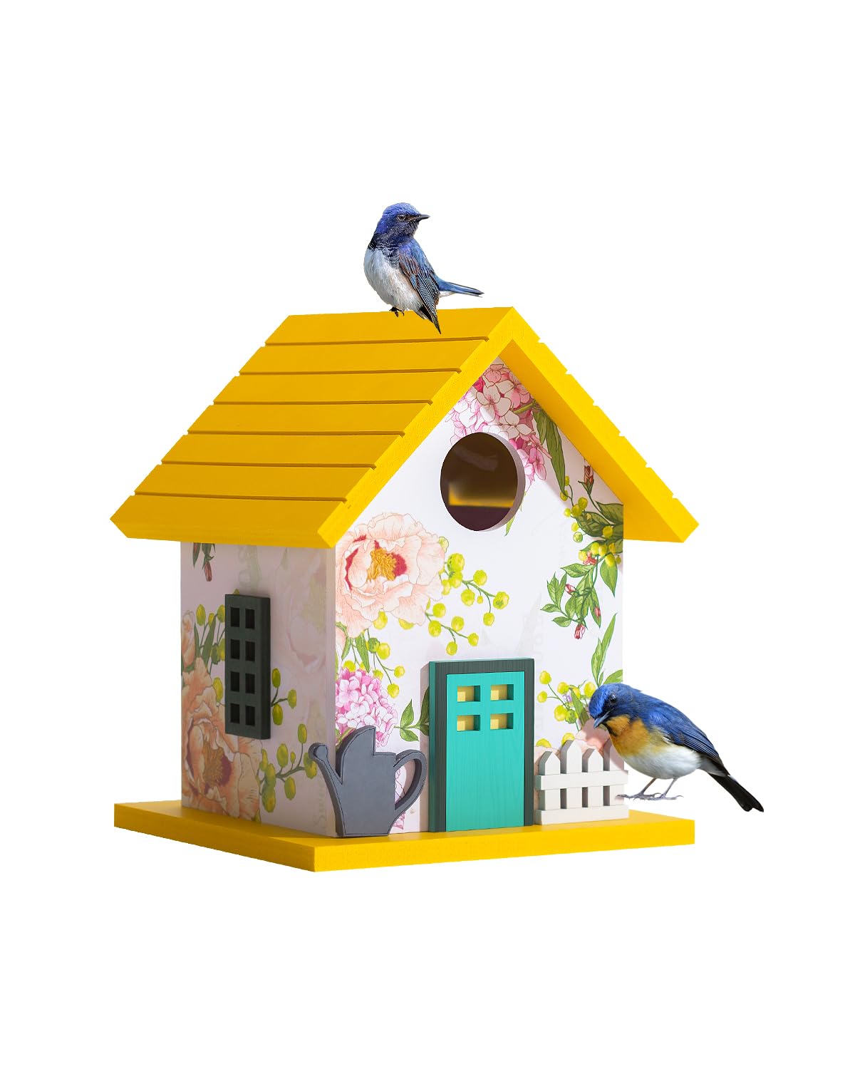 Spring Melody Bluebird House, Composite Material Nesting Box, Hanging ...