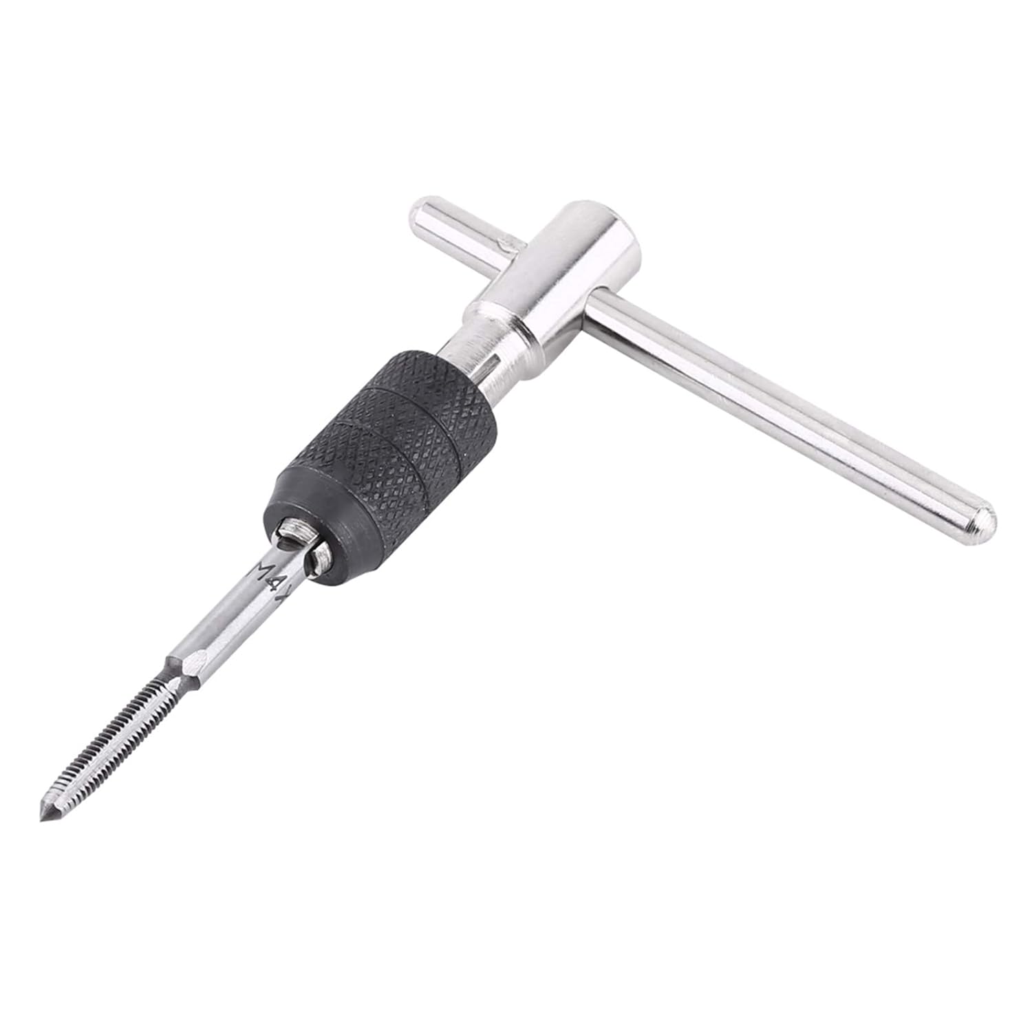 T-Handle Tap Holder Wrench with M3 M4 M5 M6 Machine Screw Thread Taps ...