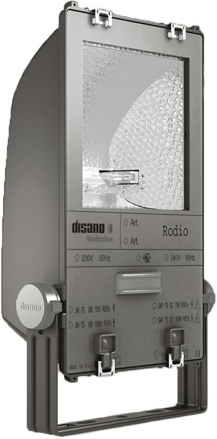 Disano RODIO 1801-2-Faro alogeno di con luce asimmetrico, 150 W, con ...