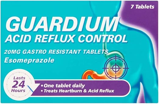 GUARDIUM Tablets Heartburn and Acid Reflux Control by Gaviscon, Pack of ...