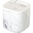 Amazon.com: Vigar Zense White Marble Square Decorative Containers with ...