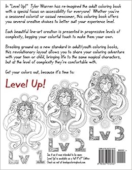 Amazon.com: Level Up!: A Progressive Adult Coloring Book - Creative ...