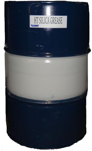 MILES LUBRICANTS MSF2200301 HT Silica Silicon Grease, 400 Lbs Drum in ...