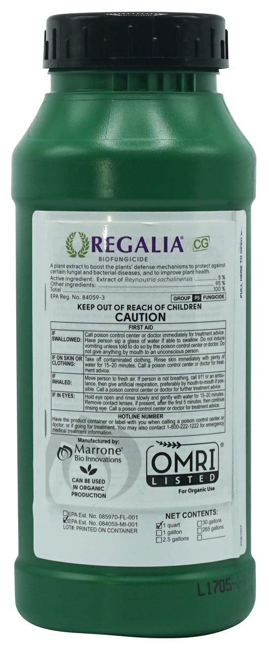 Mua Regalia CG Biofungicide, Fungicide, for powdery Mildew, inhibits ...