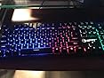 Amazon.com: NPET K10 Gaming Keyboard, LED Backlit, Spill-Resistant ...