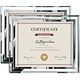 Amazon.com - 8.5x11 Picture Frames Glass 8.5 x 11 Frame Tabletop ...