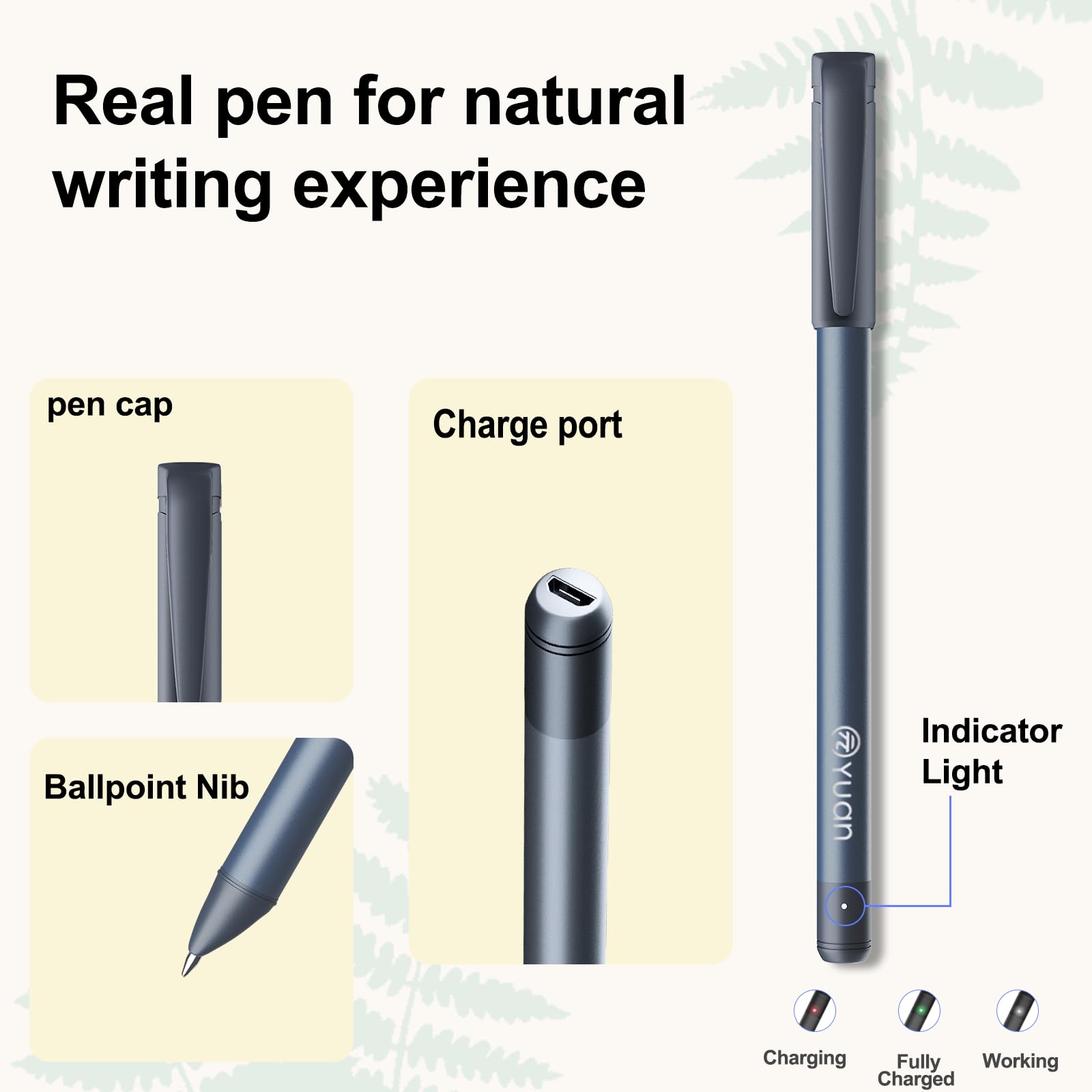 Mua Smart Pen with Real Paper Notebook, Digital Pen for Note Taking ...