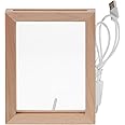 Amazon.com: Uonlytech Glowing Photo Frame Night Light LED Photo Frame ...