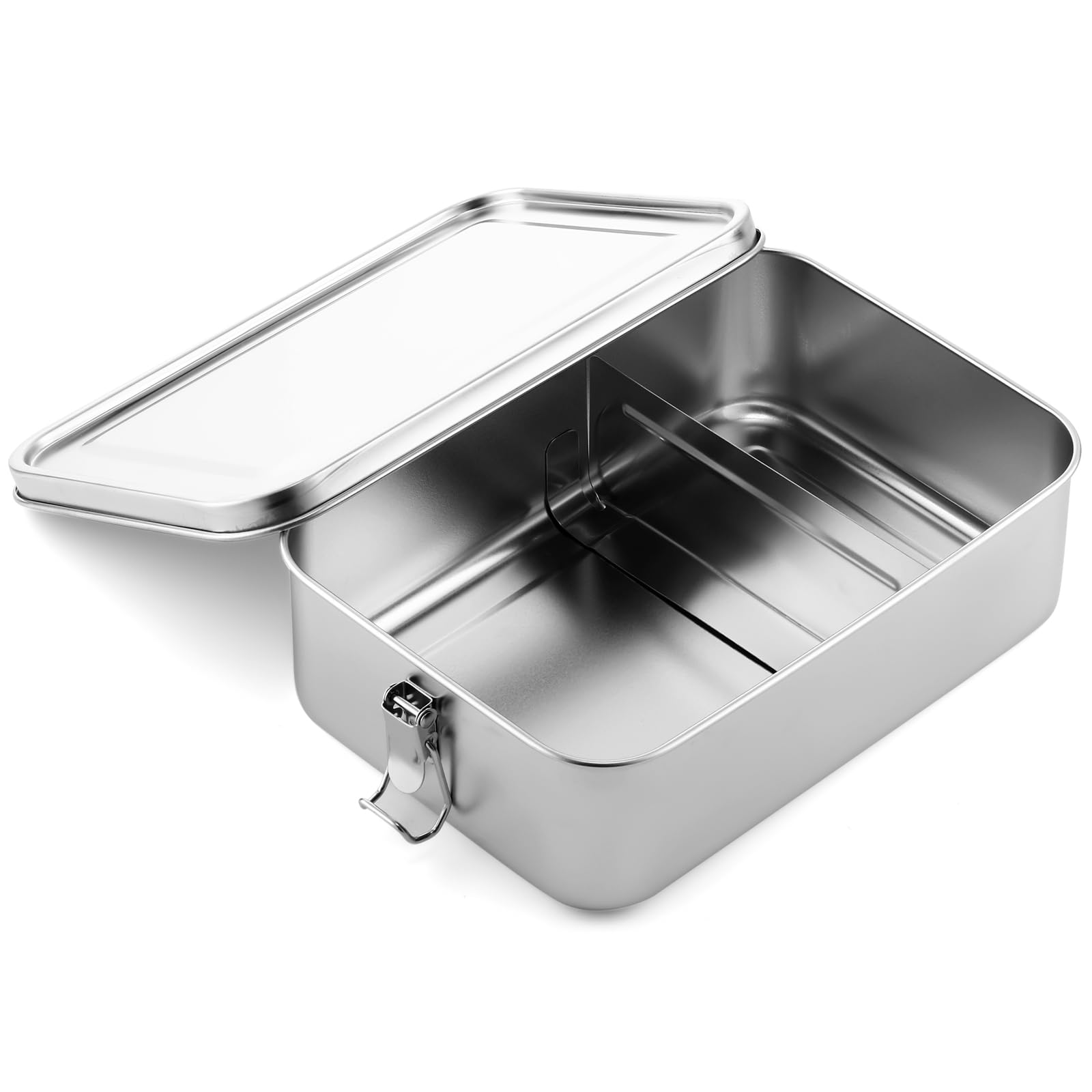 Umigy 1 Pcs Stainless Steel Bento Box Metal Lunch Box Food Storage ...
