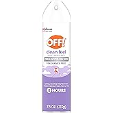 Amazon.com: OFF! Clean Feel Insect Repellent Aerosol with 20% Picaridin ...