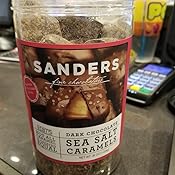 Amazon.com : Sanders Dark Chocolate Sea Salt Caramels - 36 Oz (Value 2 ...