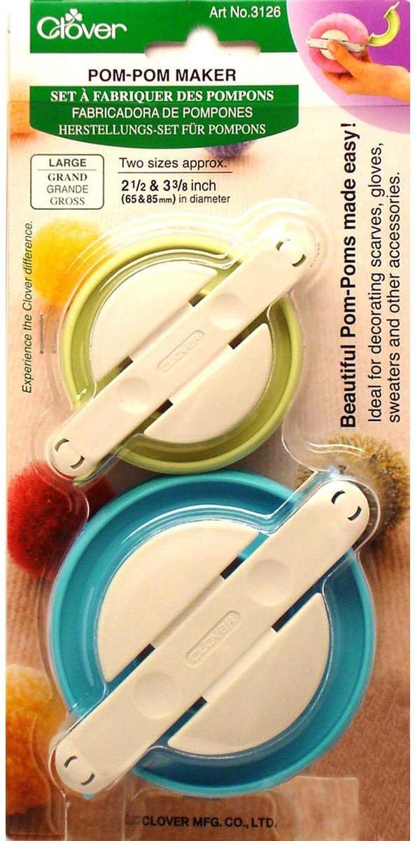 Amazon.com: Clover Large Pom-Pom Makers Tool