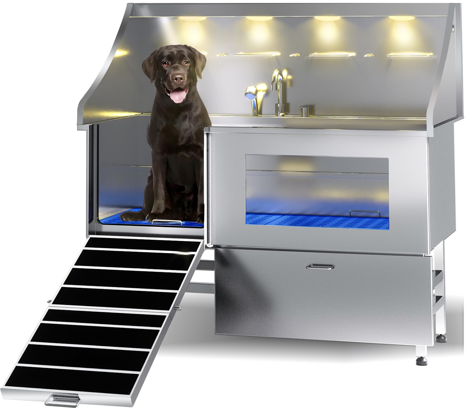 TRUCK AND TRAILER PICK UP ONLY****POLIMO Dog Washing Station, LED ...