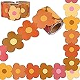 Amazon.com: 99ft Groovy Retro Hippie Flower Bulletin Board Borders Boho ...