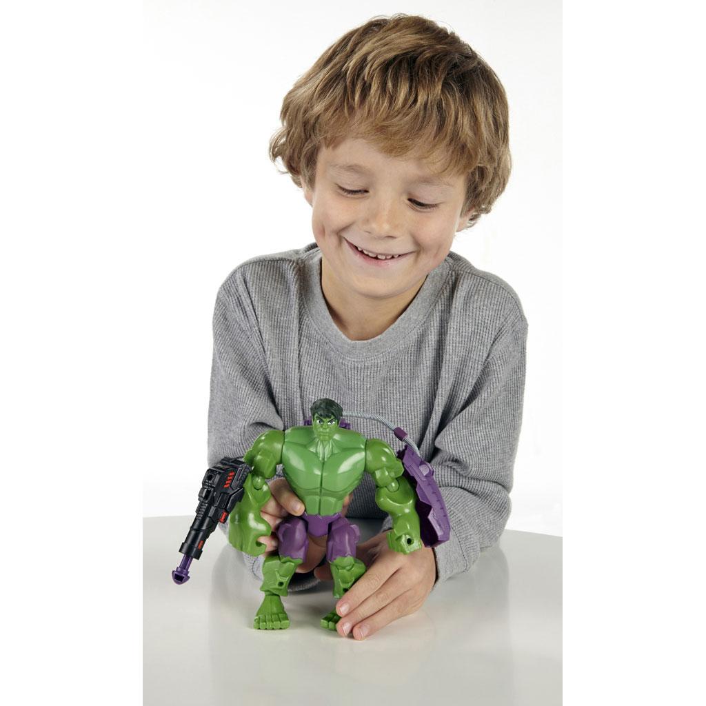 Marvel Super Hero Mashers Toy - Hulk 6 Inch Deluxe Action Figure ...