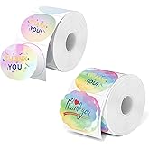 Amazon.com : M220 Label, M110 Thermal Labels Round - 1.96"(50mm) Waterproof Circle Sticker for ...