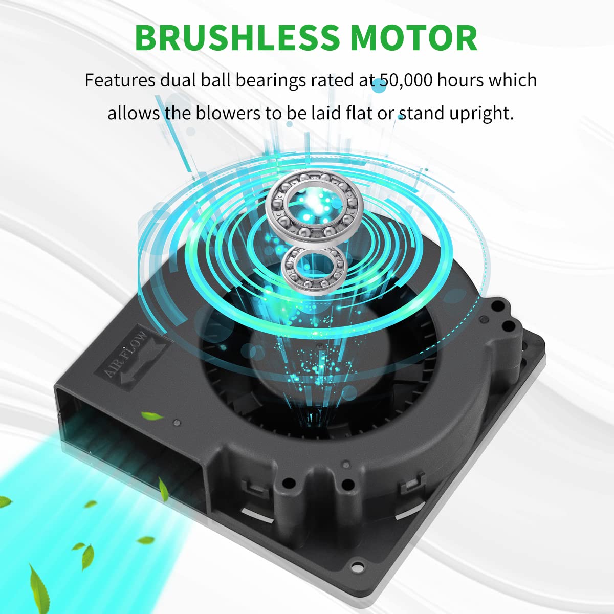 Mua 12V Brushless Squirrel Cage Centrifugal Blower Fan 120mm x 32mm ...