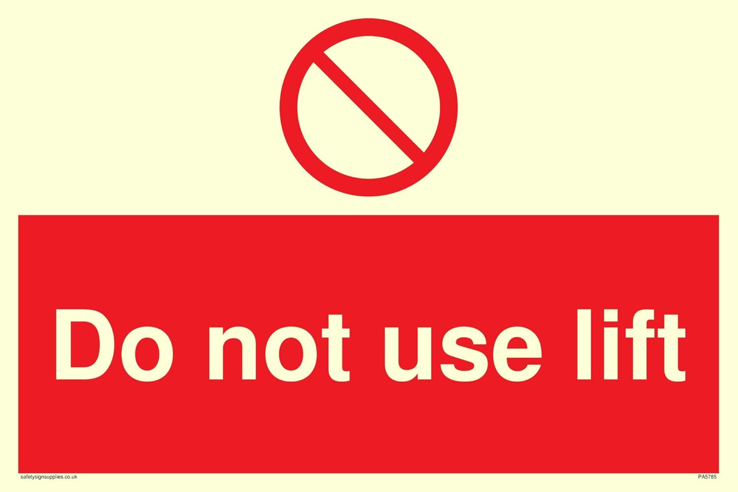Do Not Use Lift – BigaMart