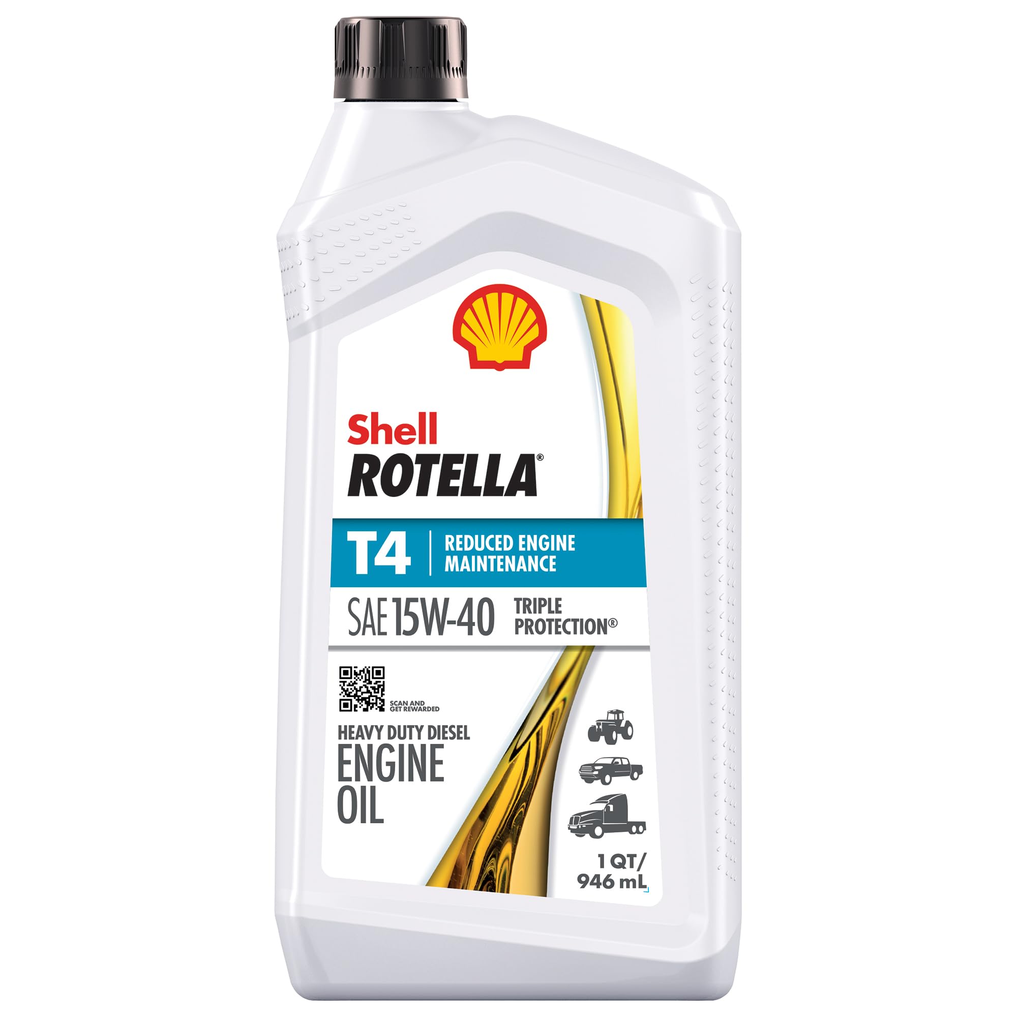Mua Shell Rotella 550049483-6PK T4 Triple Protection 15W-40 Diesel ...