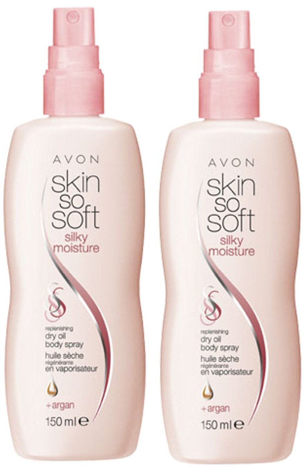 2x Avon Skin So Soft Silky Moisture Dry Oil Body Spray: Amazon.co.uk ...