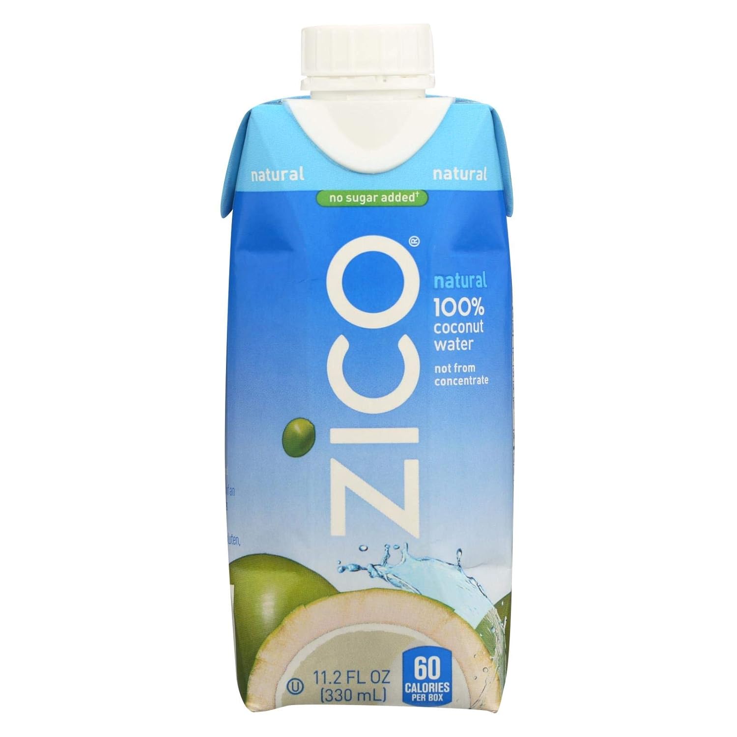 Amazon.com : Zico Coconut Water, Pure Coconut Water, Pack of 12, Size ...