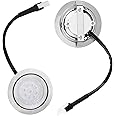 Gosknor 2pcs Range Hood Light Bulbs, Stainless Steel Range Hood LED ...