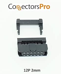 Amazon.com: Connectors Pro 2X6 12-Pin 2mm 20 Sets Female Connectors, 2.0mm 0.079" Dual Row Mini ...