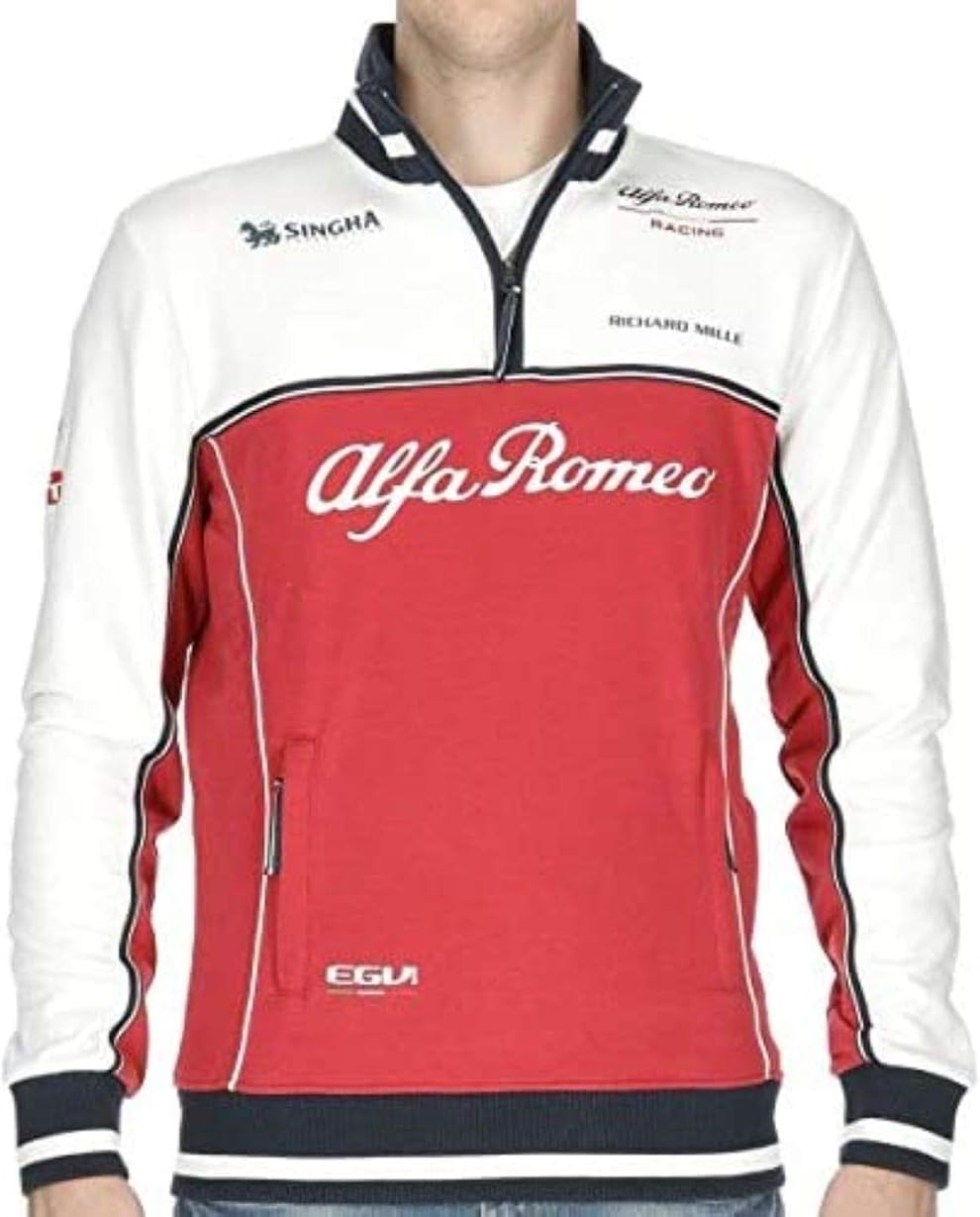 Alfa Romeo Formule 1 Official Team F1 Racing Sweater: Amazon.es: Ropa y ...