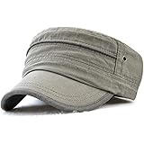 CACUSS Herren Militär Armee Kappe Einstellbar Kadett Baseball Cap ...