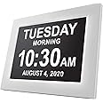 Amazon.com: 【New 2022】American Lifetime Day Clock Large Digital Clock ...