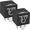 Amazon.com: P6SDT FOAB-14B192-AA Automotive Relay (Pack of 2) – 40A 12VDC 5-Pin OEM Replacement ...