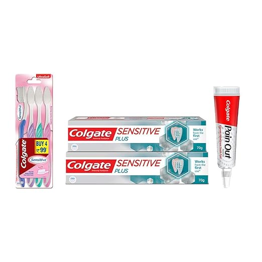 Buy Colgate Pain Out Gel, Colgate Sensitive Plus Toothpaste for Instant ...