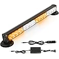 Amazon.com: BooYu 19" LED Emergency Strobe Lights Bar Roadside Portable ...