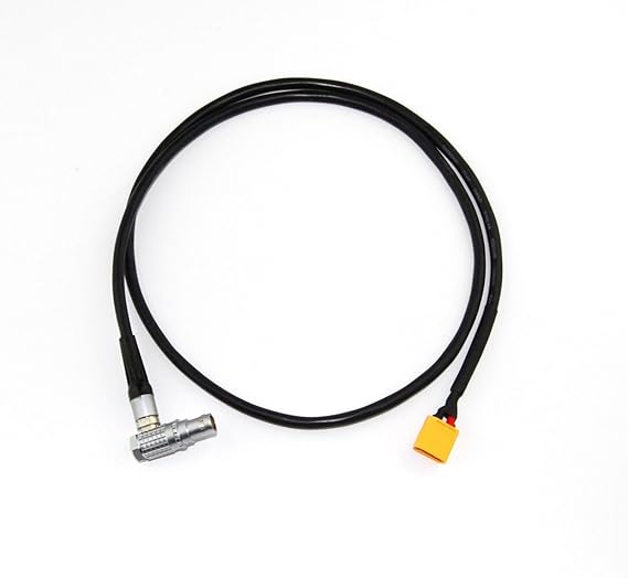 Amazon.com: XT60 XT60 Male to Right Angle 1B Power Cable 3.28ft (100cm ...