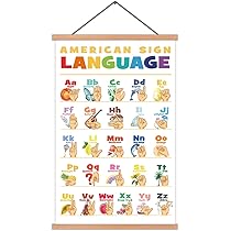 Printable Sign Language Charts Activity Shelter