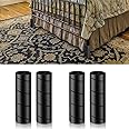 Amazon.com: MUNEK 4 Pcs Bed Leg Covers,Adjustable Bed Frame Toe ...