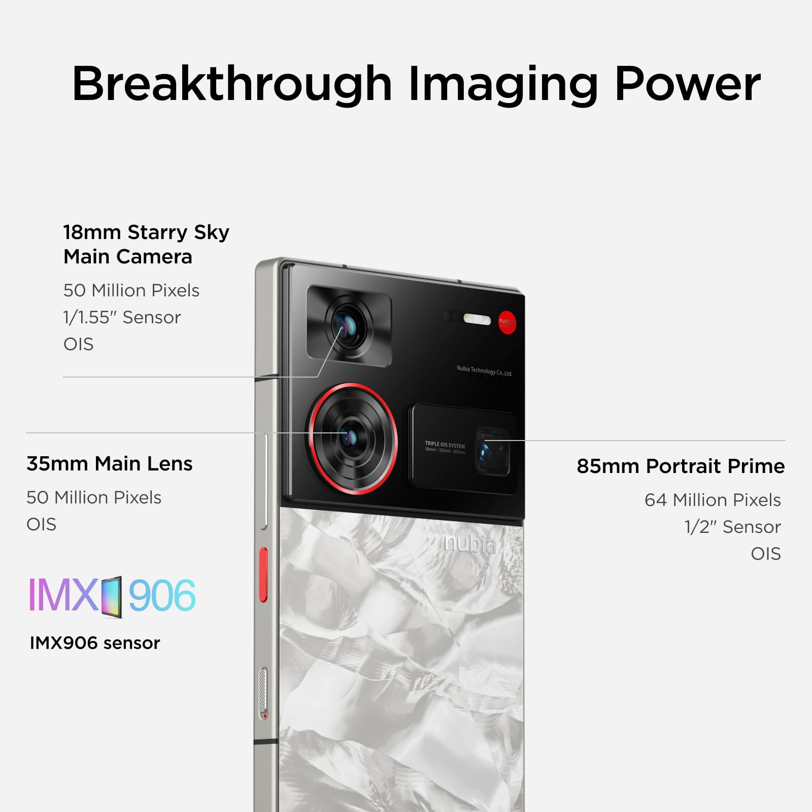 Nubia Z60 Ultra Leading Version Smartphone -5g Unlocked Android Cellphone With Neovision AI ...