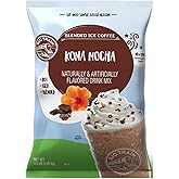 Amazon.com : Big Train Mocha Blended Ice Coffee Beverage Mix, 3.5 Pound ...