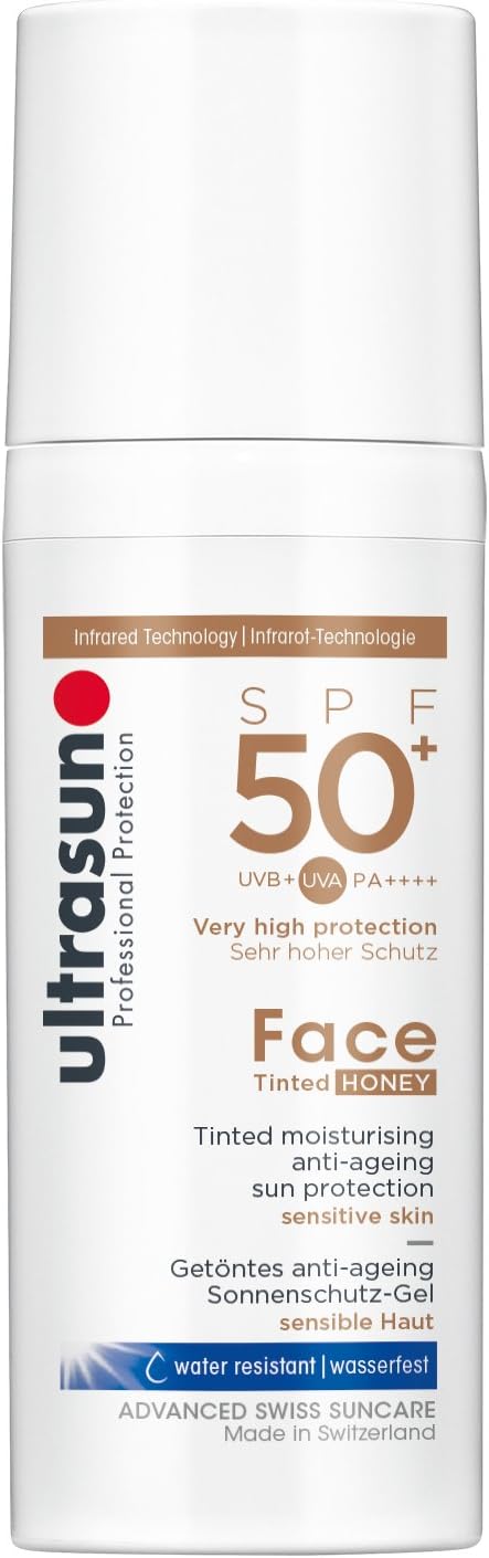 ultrasun 50+SPF Tinted Face, Honey 50 ml : Amazon.co.uk: Beauty