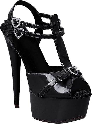 Amazon.com | Ellie 6 Inch High Heel Sandals Sexy Womens Shoes Platform ...