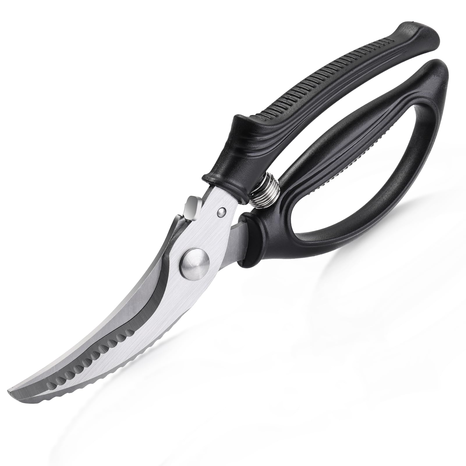 Poultry Shears, Kitchen Shears with Spring Loaded, Heavy Duty Poultry ...
