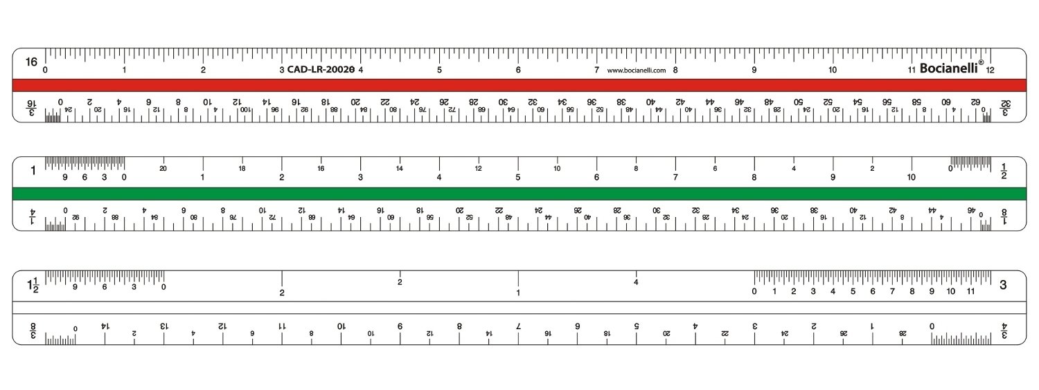 Architect Scale Ruler Printable Printable Templates