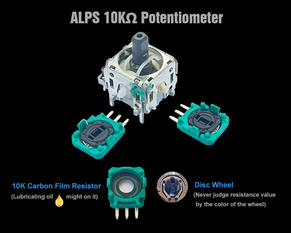 Mua 8X ALPS 10K Replacement Potentiometer + 4X Drift Fix PCB for PS4 ...